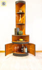 Nathan Teak Corner Unit / Drinks Cabinet in Ash – Upcite